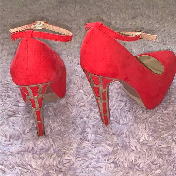 JustFab | Shoes | Bold Red Pump Stilettos | Poshmark